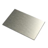 China Multipurpose Brushed Black Aluminum Sheet Fireproof Lightweight for sale