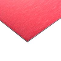 China 1220mm Brushed Aluminum Composite Panel Impact Corrosion Resistant for sale