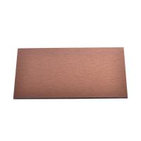 China Silver 1220mm Brushed Aluminum Composite Panel UV Resistant for sale