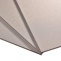 China Flash Silver Sparkle Decorative Facade Panel with Flexural Strength ≥14.0Mpa for sale