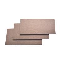 China Scratch-resistant 2440mm Brushed Aluminum Composite Panel Waterproof for sale