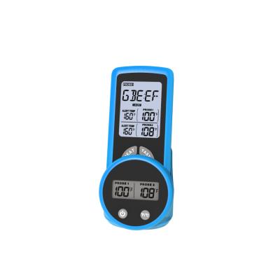 China Dual Probes Stand Instant Read Cooking Thermometer For Meat Cooking for sale