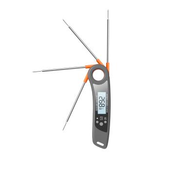 China Magnetic Digital Kitchen Cooking Thermometer IP67 Waterproof With Rotating Screen for sale