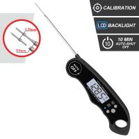 China Grill Cooking Instant Read Meat Thermometer Digital With Backlight for sale