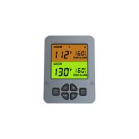 China Digital Wireless Bluetooth Cooking Thermometer APP Dual Probes Big Large LCD for sale