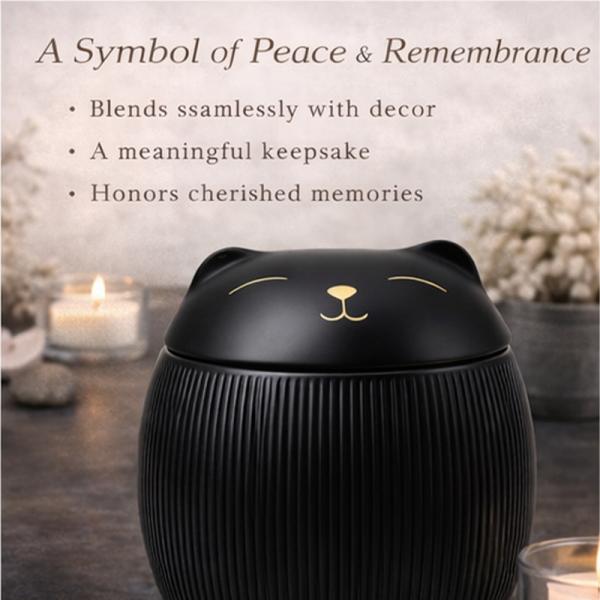 Quality OEM Size Ceramic Cremation Urns For Cats Ashes Personalized Dog Ashes Keepsake for sale
