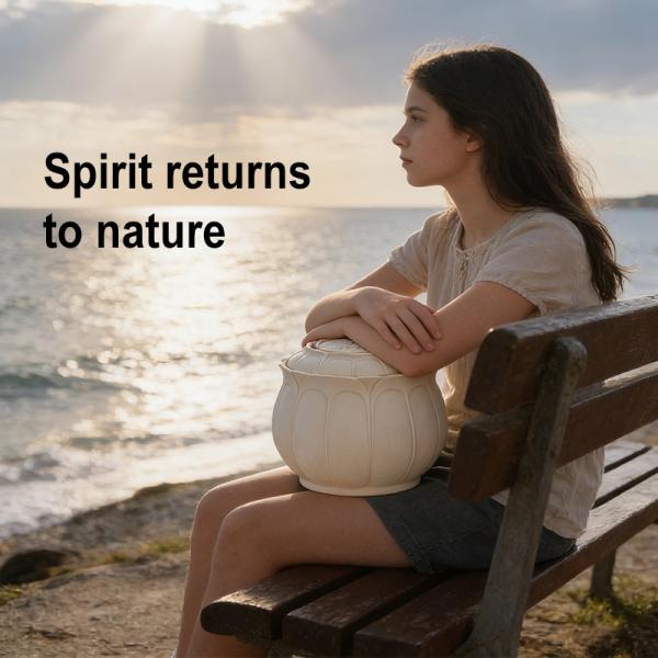 Quality Biodegradable Butterfly Cremation Urn Eco Memorial Biodegradable Box For Ashes for sale