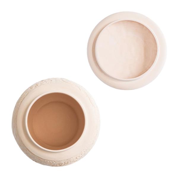 Quality Custom Kaolin Clay Biodegradable Urns Environmentally Friendly With Butterfly for sale