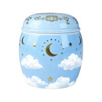 Quality Decorative Porcelain Funeral Cremation Urns Custom Design Memorial Keepsake Urns for sale