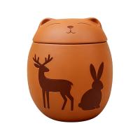 Quality Chip Resistant Ceramic Pet Ashes Urn Decorative Pet Cremation Box For Cat Dog for sale