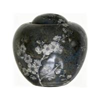 Quality Home Decoration Ceramic Jars Cremation Keepsake Jar Memorial Ashes Container for sale