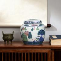 China Ceramic Pet Urns High-Fired Durable Ceramic Classic Style for sale