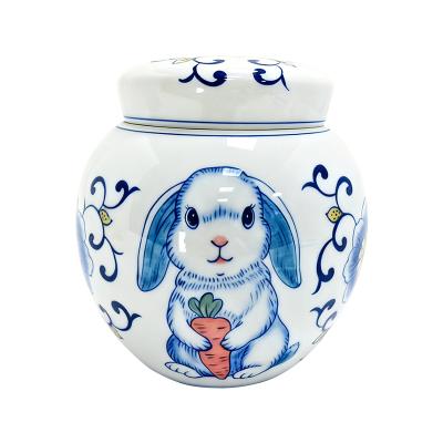 China Wholesale Ceramic Pet Urns for Pet Memorial Retailers for sale