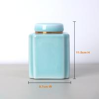 China Lidded Ceramic Jar Export Ready Ceramic Jars Factory for sale