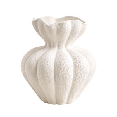 China French Style Fluted Vase for Elegant Home Decor for sale