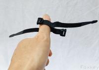 China 9.5mm Special Cross Double Loop Zip Ties Intersect Double Head Cable Tie for sale