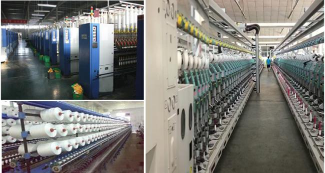 Le bord blanc pur de serrure a consacré le fil 100% de fermeture de sac de polyester
