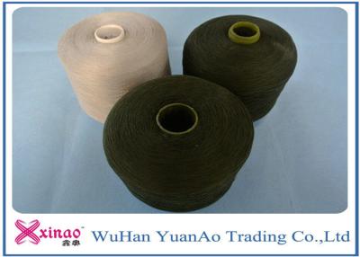 China Hohe Hartnäckigkeit färbte das gesponnene Polyester 100, 40/2 Polyester 60/3/100% farbiges Faden-gelbes rotes Grün zu spinnen zu verkaufen