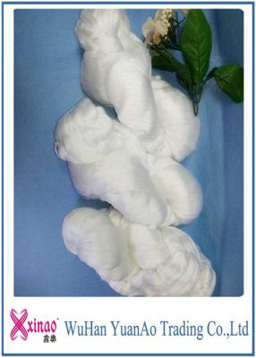 Cina Poliestere luminoso del filato del poliestere filato 100% che tricotta colore bianco del filato e di morte crudo in vendita