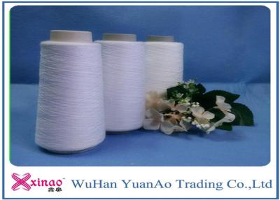China Poliéster girado 20/2 20/3 de linha branca crua, processo de manufactura do fio de poliéster do Virgin à venda