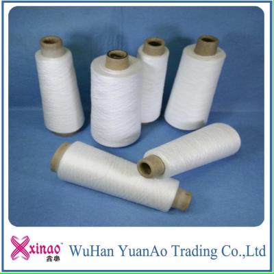 Cina 100% ha filato colore bianco del filato del poliestere/grigio/di tintura crudo di cucito filato anello in vendita