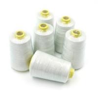 China 40/2 Raw White 100% Spun Polyester Yarn Sewing Thread For Sewing Thread for sale
