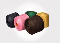 China Dyed Polyester Yarn , Spun Polyester Thread for hand knitting for sale