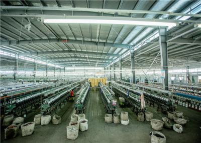 Cina filato vergine ecologico bianco crudo di qualità del filato di poliestere di 100% in vendita