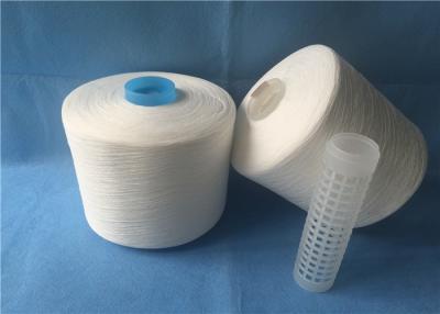 Cina L'anello ha filato il filato di poliestere vergine bianco crudo 30s/3 1,2 chilogrammi di cono della plastica in vendita