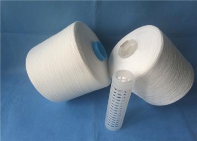 Cina L'anello ha filato il filato di poliestere vergine bianco crudo 30s/3 1,2 chilogrammi di cono della plastica in vendita