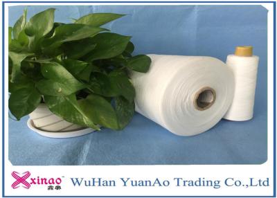 Cina Filato di poliestere filato anello ad alta resistenza di 100% con colore bianco ottico, norma del CE in vendita