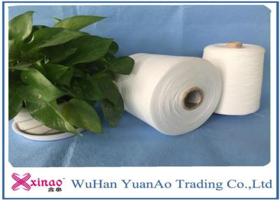 Cina Filato di poliestere filato anello ad alta resistenza di 100% con colore bianco ottico, norma del CE in vendita