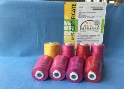 Cina Filato cucirino extra di resistenza all'abrasione forte, poliestere 100% del cono che tricotta filato in vendita