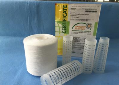 Cina 40/2 TFO/di anello ha filato il filato di poliestere/il filato macchina per cucire con il cono di plastica in vendita
