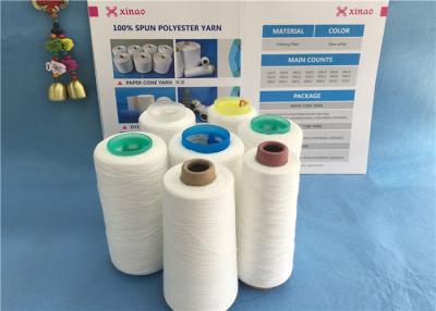 Cina Tfo/Ring Spun Polyester Yarn, filo di chiusura 100% della borsa del poliestere 12/5 in vendita