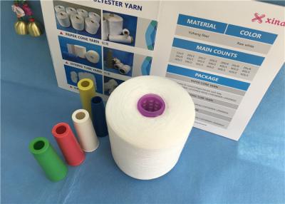 Cina Filato filato di cucito smussato bianco crudo dei semi/luminoso poliestere con la certificazione ISO9001 in vendita