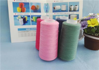 Cina 60S / 3 100% Ring Spun Polyester Virgin Yarn sul cono di tintura della metropolitana in vendita
