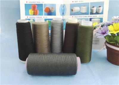 Cina 60S / 3 100% Ring Spun Polyester Virgin Yarn sul cono di tintura della metropolitana in vendita