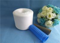 China Eco - Friendly 60S/3 100% Ring Spun Polyester Sewing Thread With Plastic Cone for sale