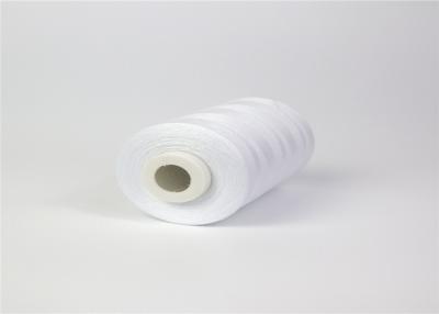China Do carretel 40S/2 60S/3White da cor do poliéster linha 100% de costura pequena para a matéria têxtil da casa à venda