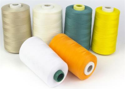 China Eco - Vriendschappelijke Gesponnen Polyester Naaiende Draad jaren '40/2 de Polyestergaren van 60S/3 100% Te koop