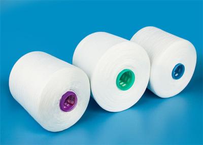 China Hilo de coser hecho girar 100% del poliéster de los hilados de polyester de la camiseta de la Virgen de Dyeable en venta