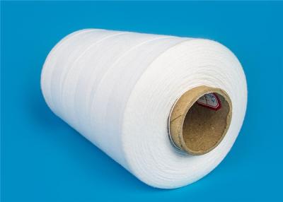 China 100% girou a linha 10s do Closing do saco de Polyetser ~ branco 20s cru com fio de poliéster de grande resistência à venda
