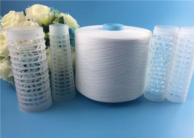 China 40s/2 girou o branco cru do Virgin do fio de poliéster no cone de tingidura do tubo/papel à venda