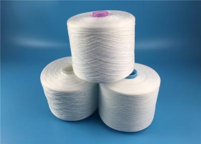 Cina filato luminoso 42s/2 o dei semi bianco crudo di Dull On Dyeing Tube Spun di poliestere in Hubei Cina in vendita