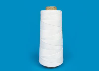 Cina Filato cucirino filato filato bianco crudo del poliestere, filo della macchina da cucire industriale in vendita