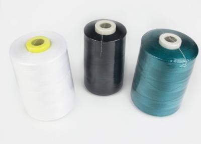 Cina Un colore in bianco e nero del filato cucirino filato 100% Z del poliestere o della torsione di S in vendita