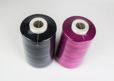 China Veelkleurige 100% Gesponnen Polyester Naaiende Draad 20/3 3000Meters, 40/2 Lichtgroene 5000yard Te koop