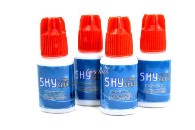 China wholesale price best strong eyelash extension SKY glue for sale