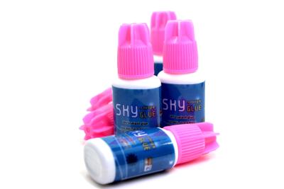 China wholesale price low stimulus best strong eyelash extension SKY glue for sale